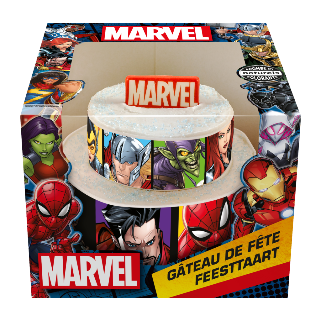 Gâteau thème Avengers, gâteau thème Marvel en pâte à sucre - Super Gâteaux