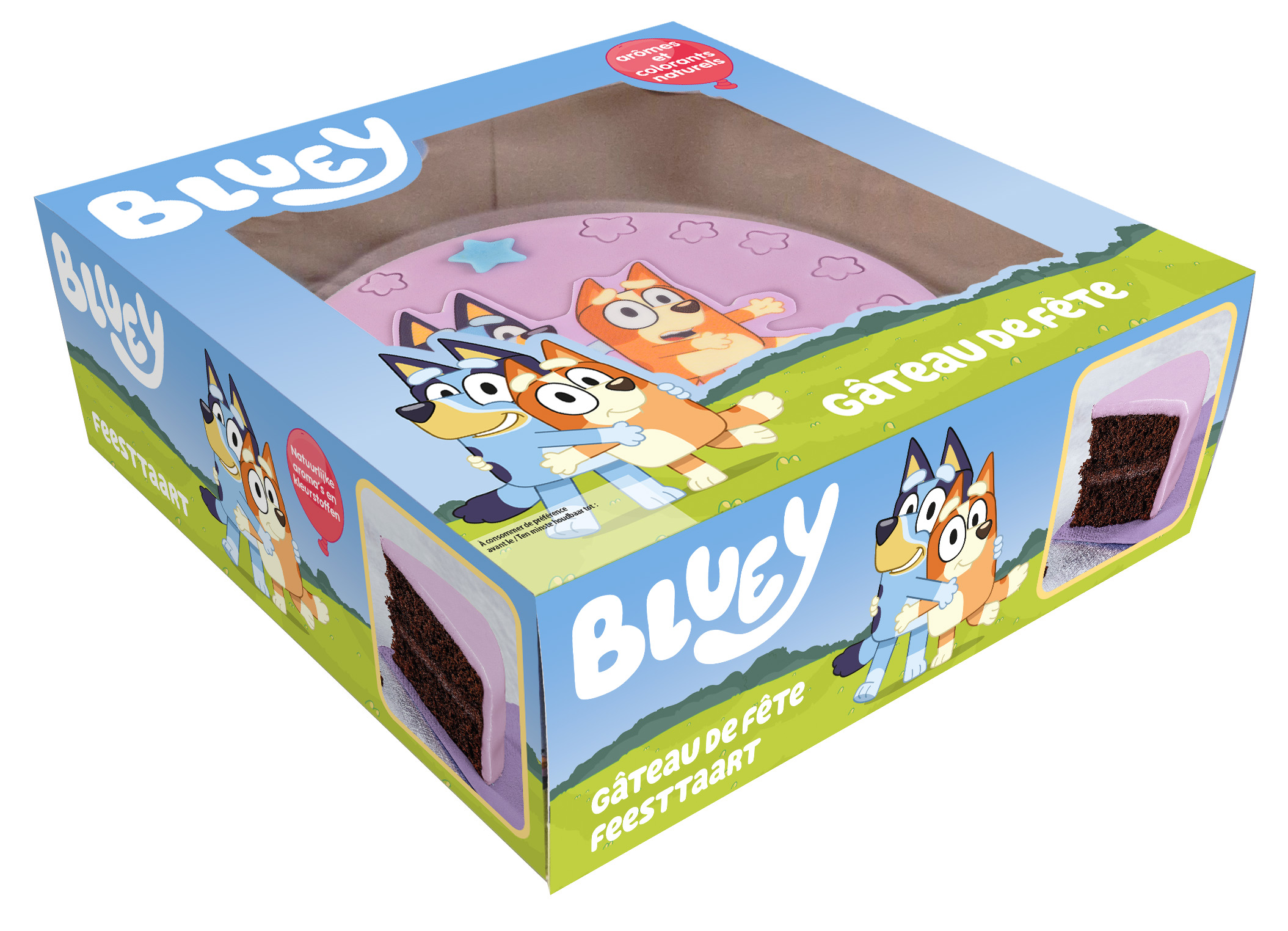 Gâteau BLUEY, gâteau d'anniversaire BLUEY - Super Gâteaux