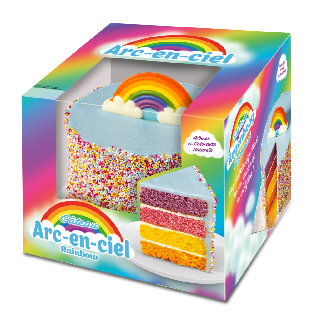 Gâteau Arc-en-ciel, gâteau d'anniversaire Arc-en-ciel - Super Gâteaux