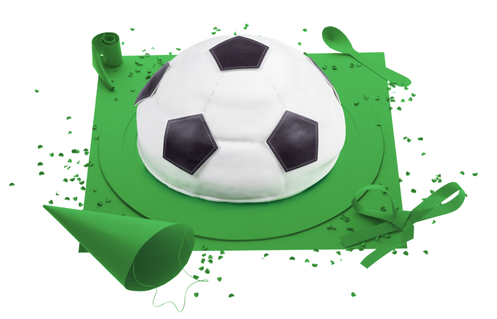 Gâteau Ballon de foot de fêtes d'anniversaire - SUPER GATEAUX